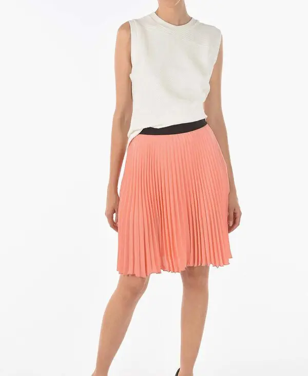 Neil Barrett Pleated Skirt With Shorts
