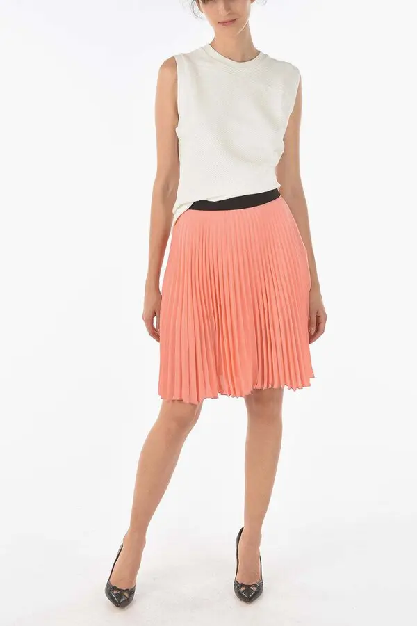Neil Barrett Pleated Skirt With Shorts
