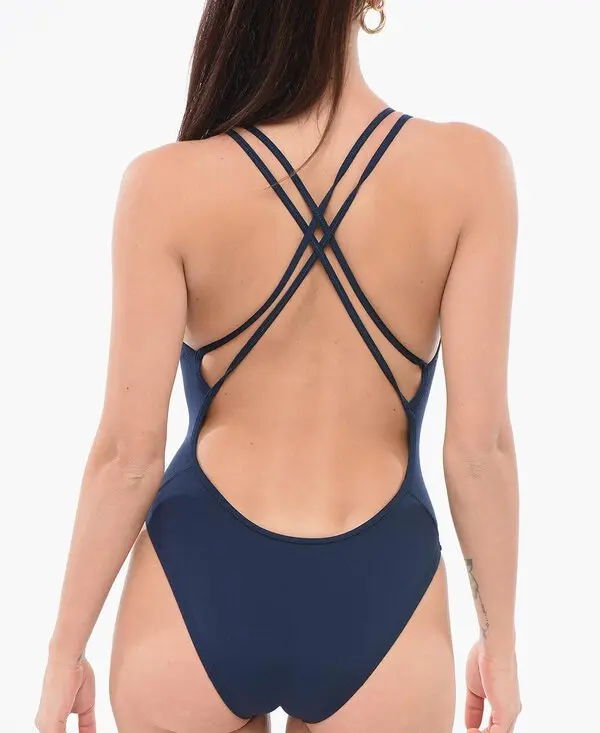 Nike Crossed-strap One-piece Swimsuit