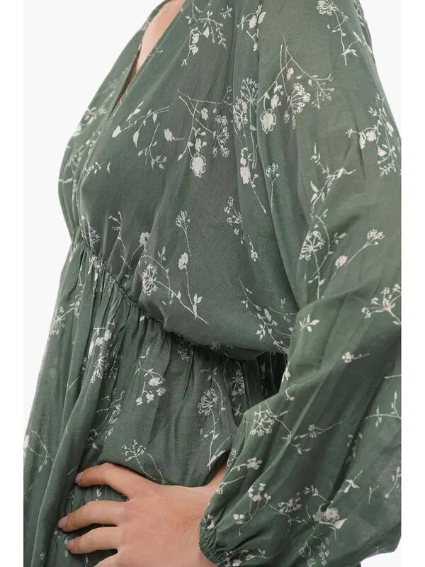Samsøe Samsøe Gertrud Empire-style Maxi Dress