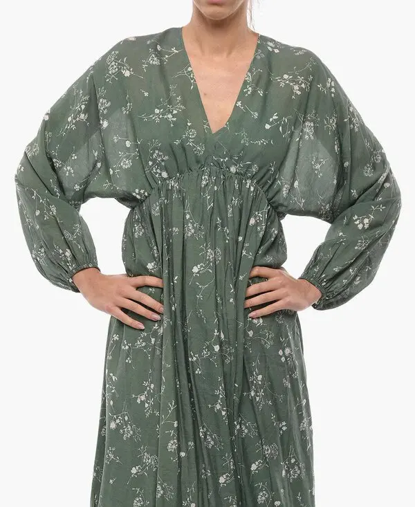 Samsøe Samsøe Gertrud Empire-style Maxi Dress