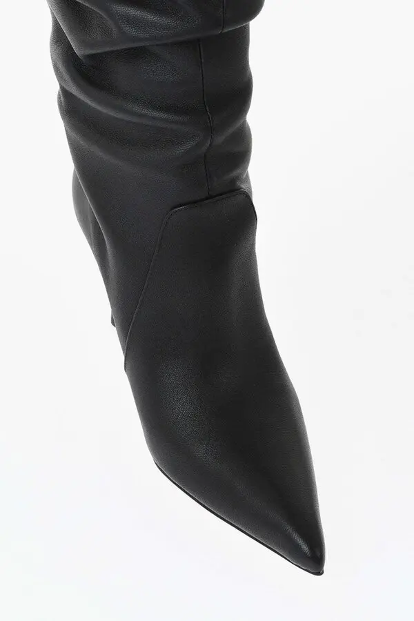 Michael Kors Dawn Ruched High Boots