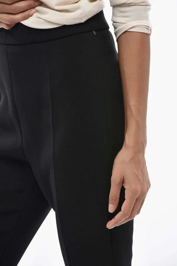 Max Mara Back-zip Trousers