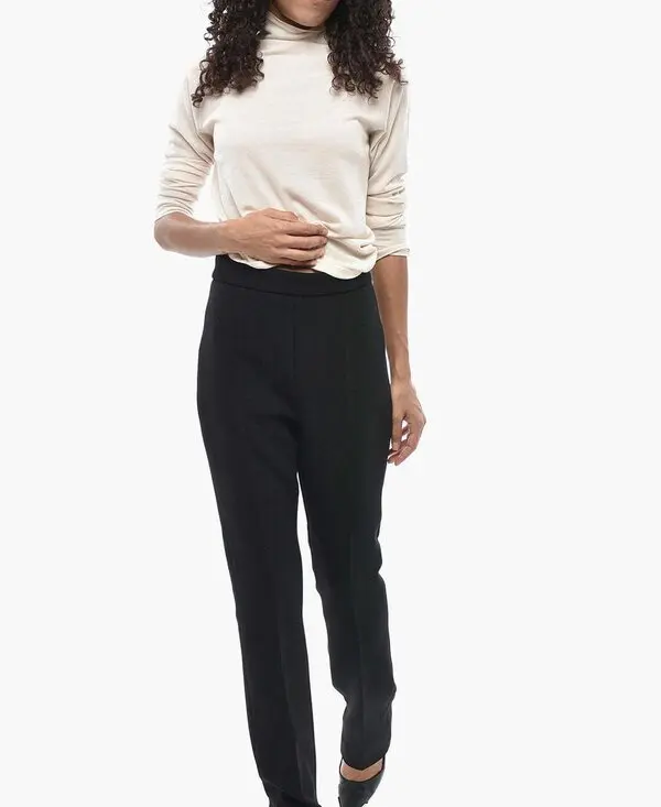 Max Mara Back-zip Trousers