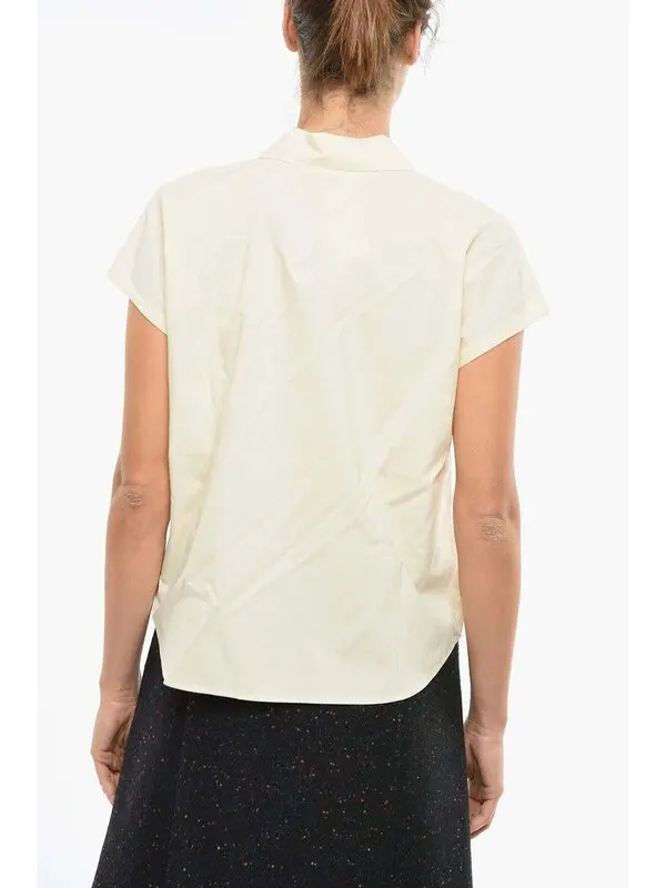 Samsøe Samsøe Sleeveless Italian-collar Shirt