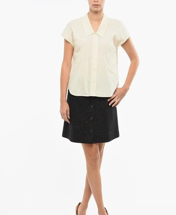 Samsøe Samsøe Sleeveless Italian-collar Shirt