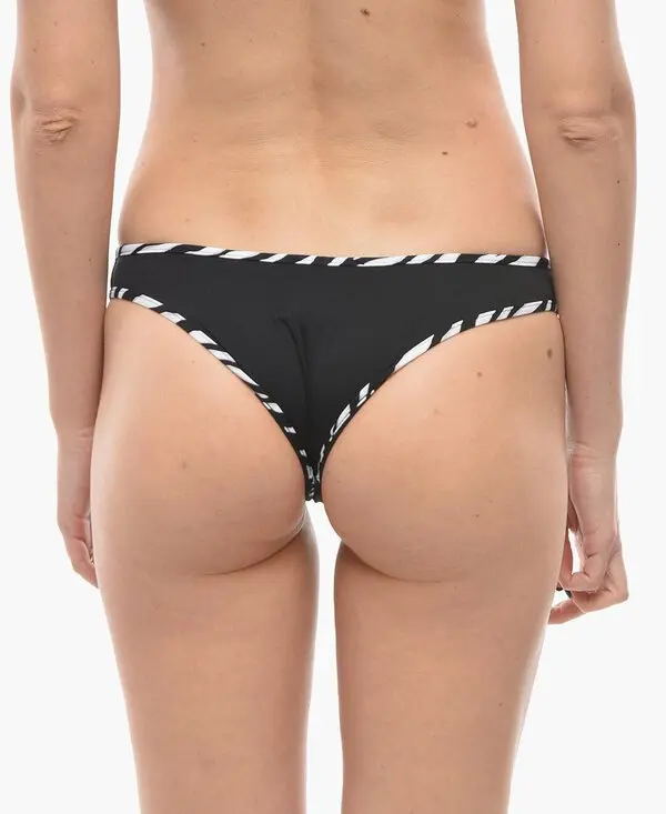 Karl Lagerfeld Bikini Briefs With Animal Print Details