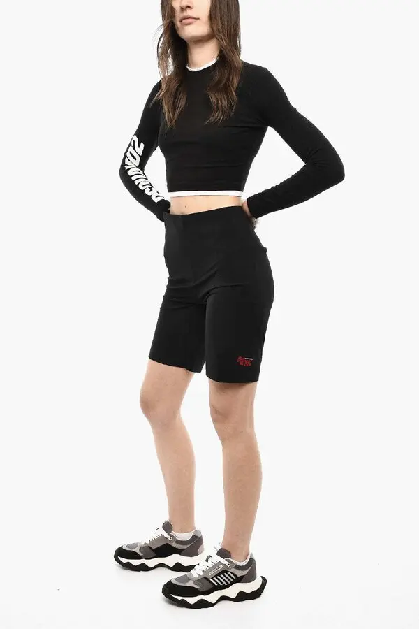 Dsquared2 Logo-patch Cycling Shorts