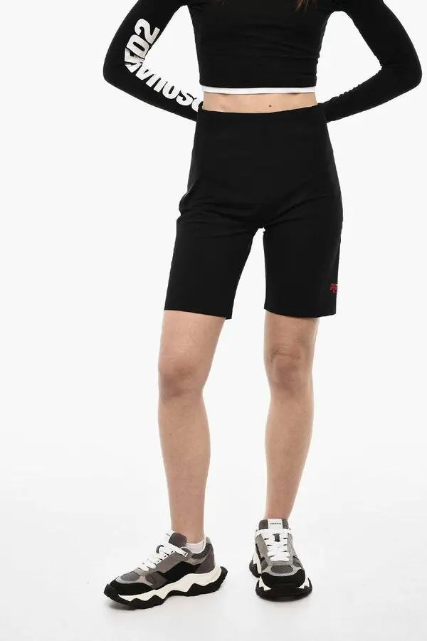 Dsquared2 Logo-patch Cycling Shorts