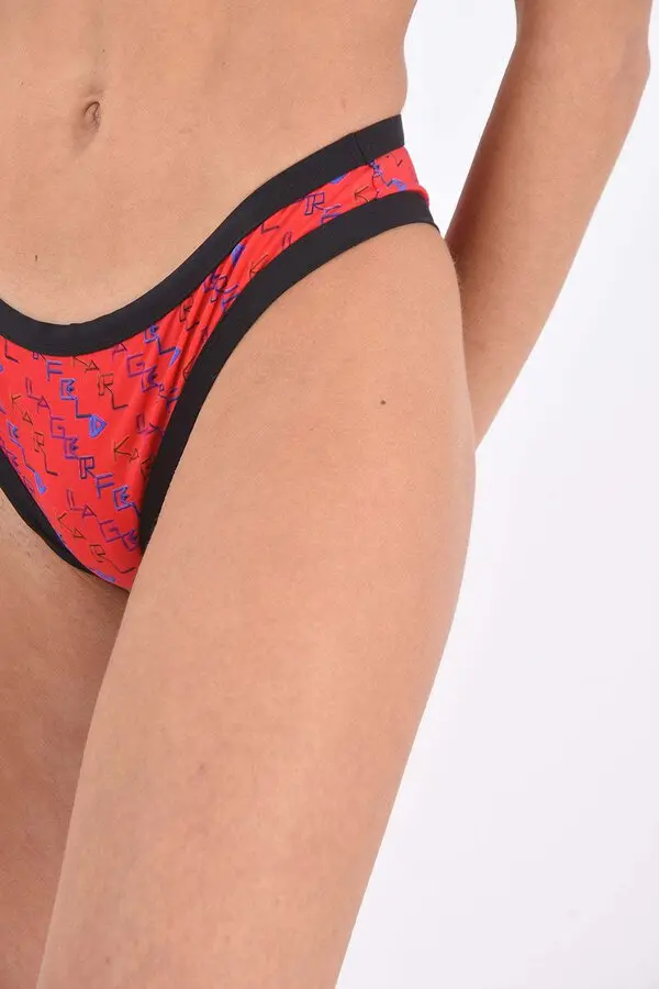 Karl Lagerfeld Printed Bikini Briefs