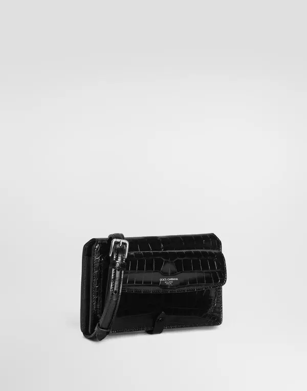 Dolce & Gabbana Dolce Gabbana Embossed Mini Crossbody Bag