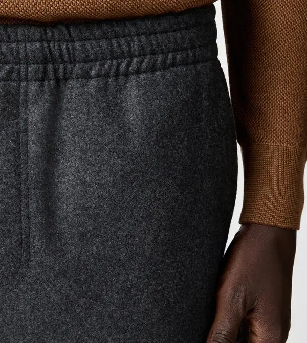 TOD'S Trousers In Flannel With Drawstring