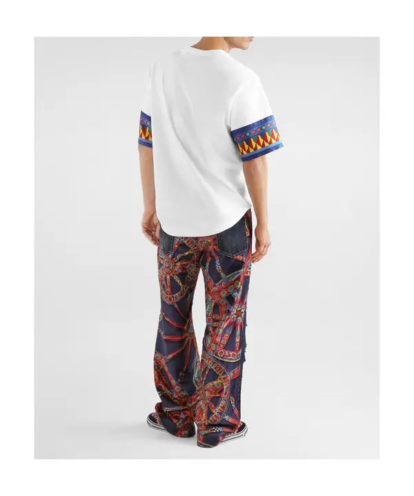 Dolce & Gabbana Cotton T-shirt With Carretto-print