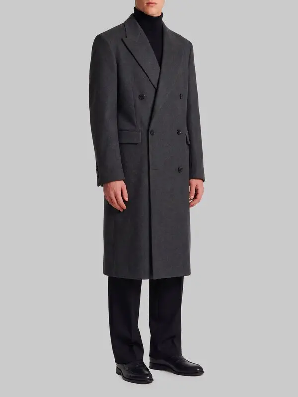 LARDINI Double-breasted Long Coat