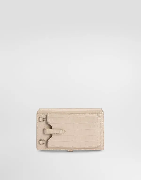 Dolce & Gabbana Alligator Crossbody Minibag