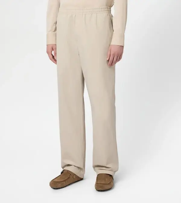 TOD'S Trousers In Technical Cotton With Drawstring