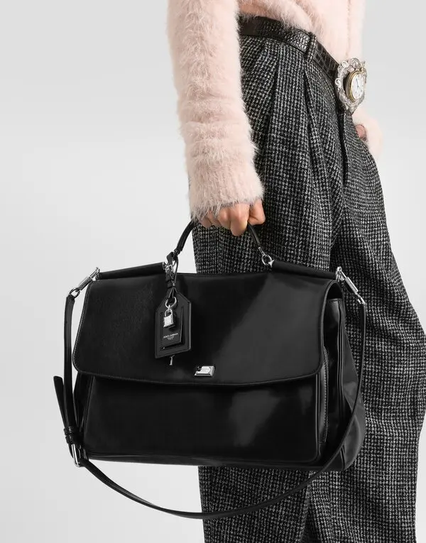 Dolce & Gabbana My Sicily Calfskin Handbag