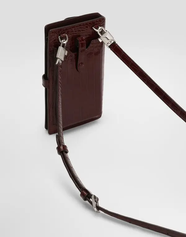 Dolce & Gabbana Alligator Crossbody Minibag