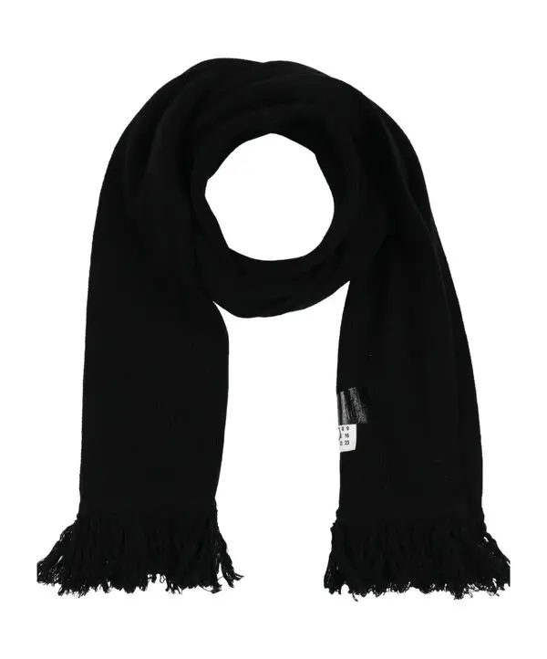 MAISON MARGIELA Ribbed Knitted Long Scarf