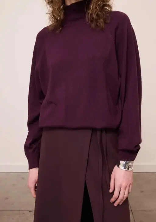 OTTOD'AME Turtleneck Knit Jumper