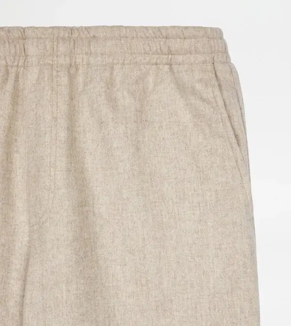 TOD'S Trousers In Flannel With Drawstring