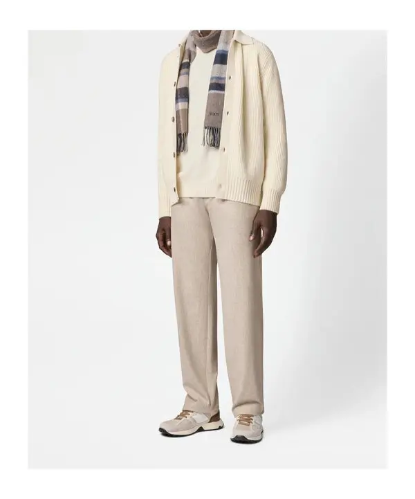 TOD'S Trousers In Flannel With Drawstring