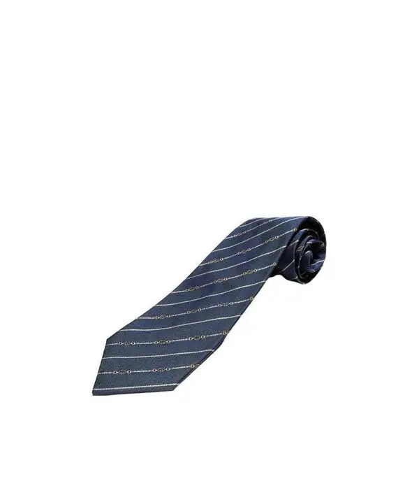 Gucci Interlocking G Belt Silk Tie