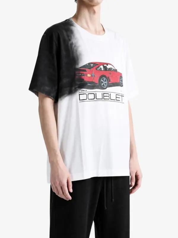 DOUBLET Exhaust Pipe Graphic T-shirt