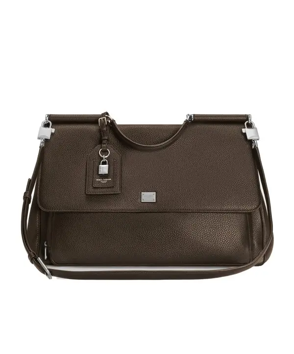 Dolce & Gabbana Dolce Gabbana My Sicily Logo Plaque Handbag