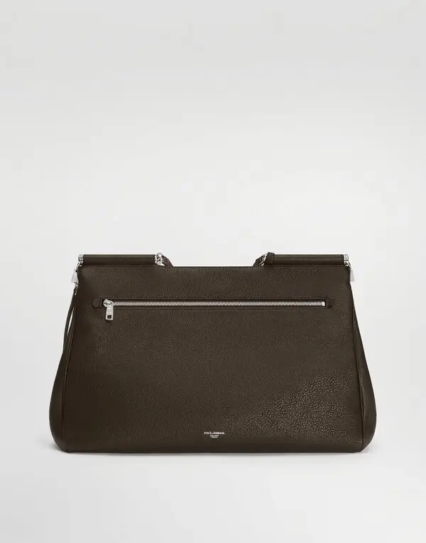 Dolce & Gabbana Dolce Gabbana My Sicily Logo Plaque Handbag