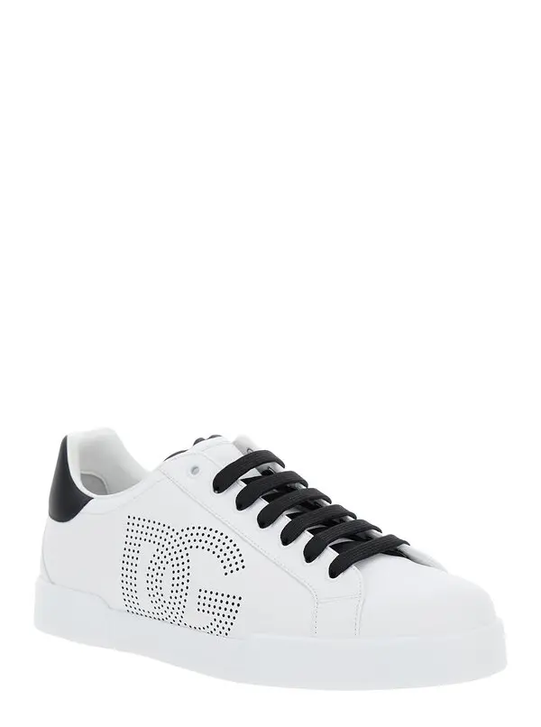 Dolce & Gabbana Sneaker Bassa Vit.nappato+vit. Sneaker