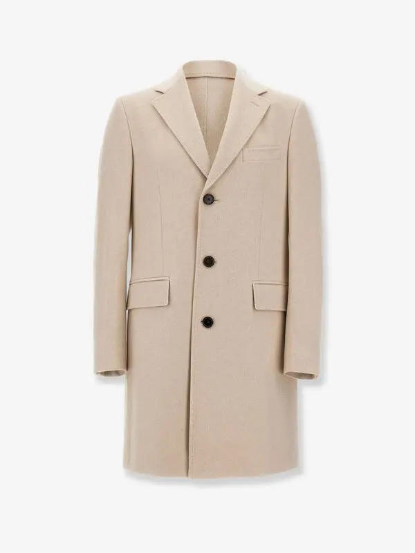 BOSS Hal Cashmere Coat - Multicolor