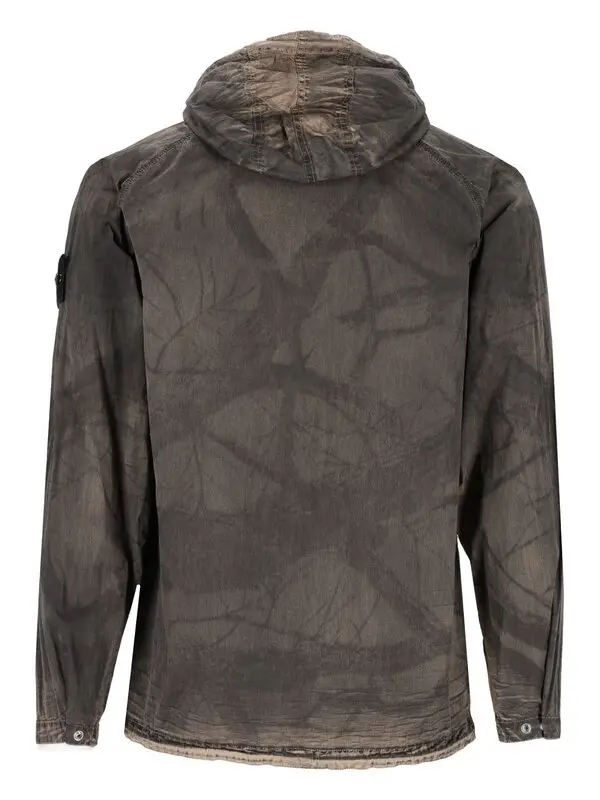 Stone Island Laser Forest Camo Hooded Jacket