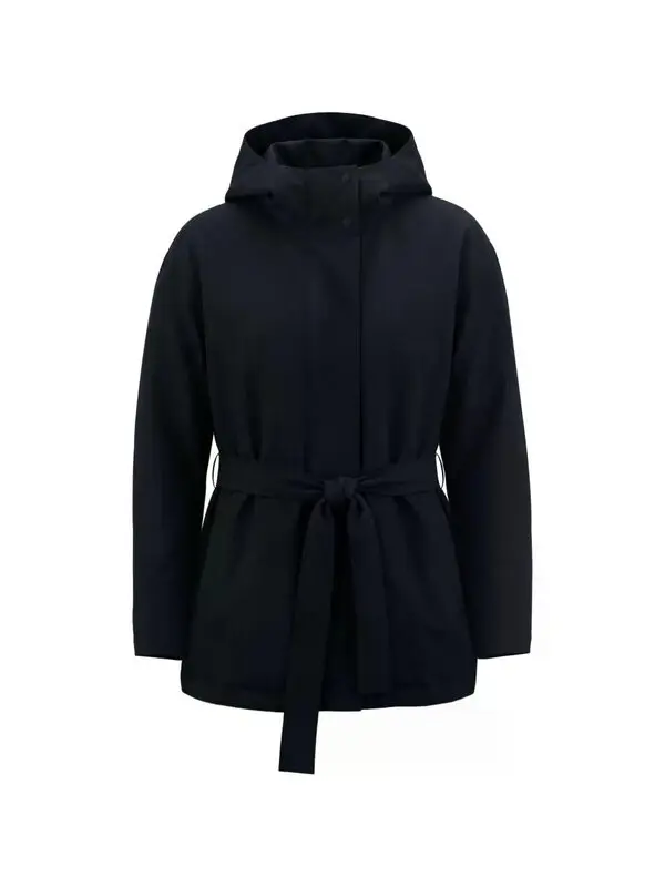 Herno Belted Hooded Coat