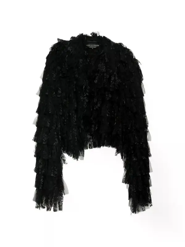 Comme Des Garçons Lace Paneled Jacket