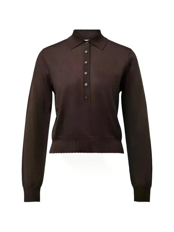 DRYKORN Mynerva Fine-knit Sweater - Brown