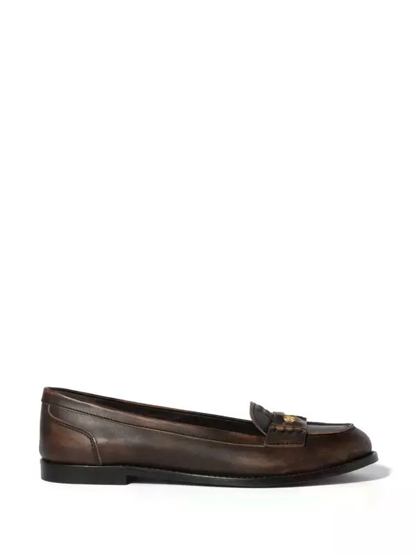 Miu Miu Leather Loafers
