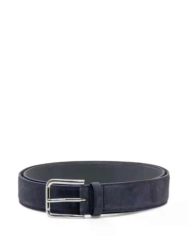 BOSS Navya Suede-finish Buckle Belt