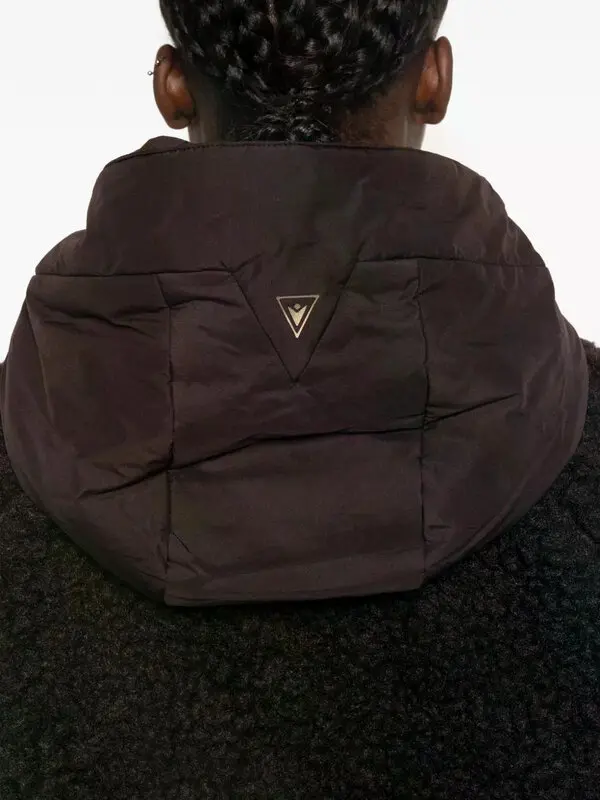 MACRON Rosie Hooded Fleece-texture Jacket
