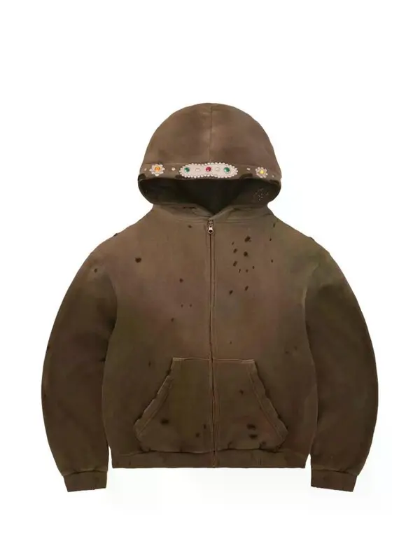 BRAVEST STUDIOS Sapphire Zip Up Hoodie