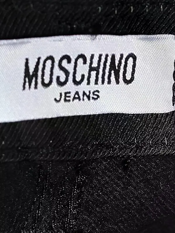 Moschino Embellished-trim Flared Trousers