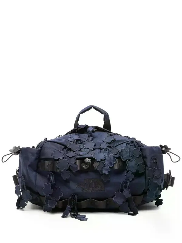 Cecilie Bahnsen X The North Face Floral-appliqué Belt Bag - Blue