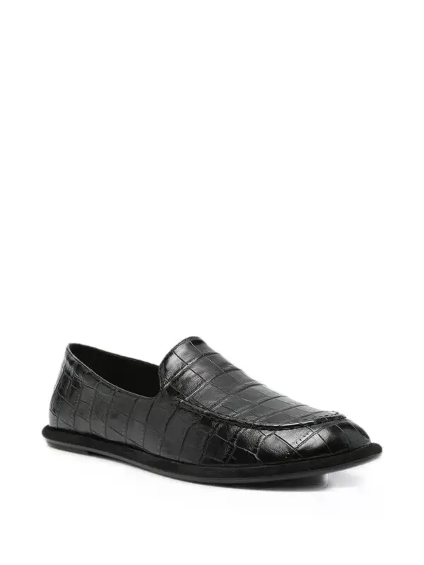 TWENTY FOURHAITCH Avena Croc-effect Loafers