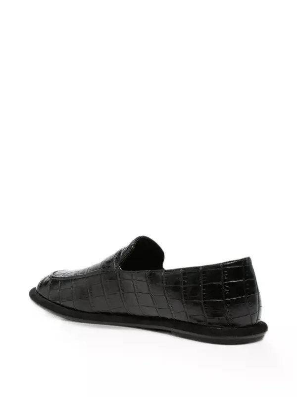 TWENTY FOURHAITCH Avena Croc-effect Loafers