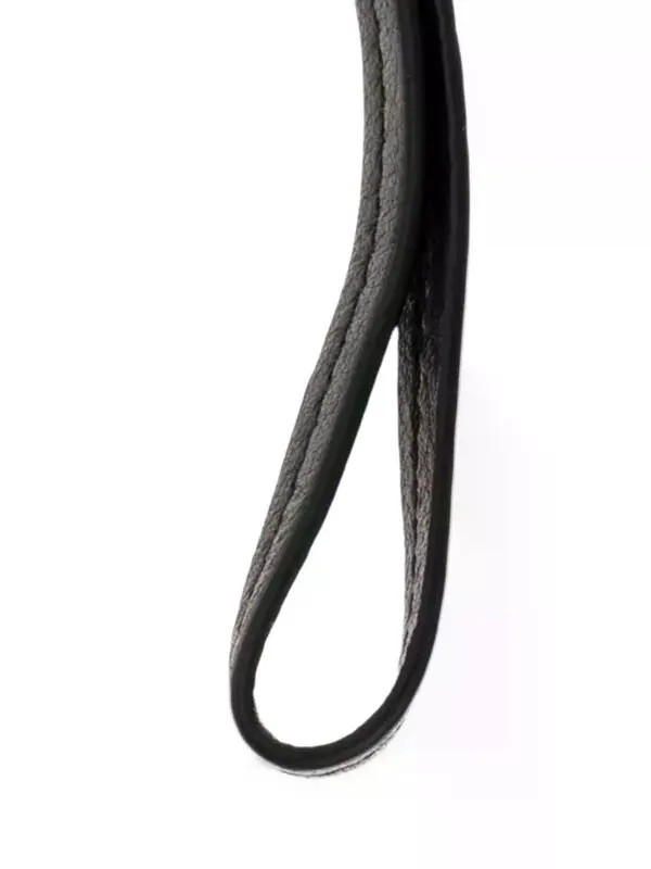 MAISON MARGIELA Leather-wrapped Carabiner Keyring
