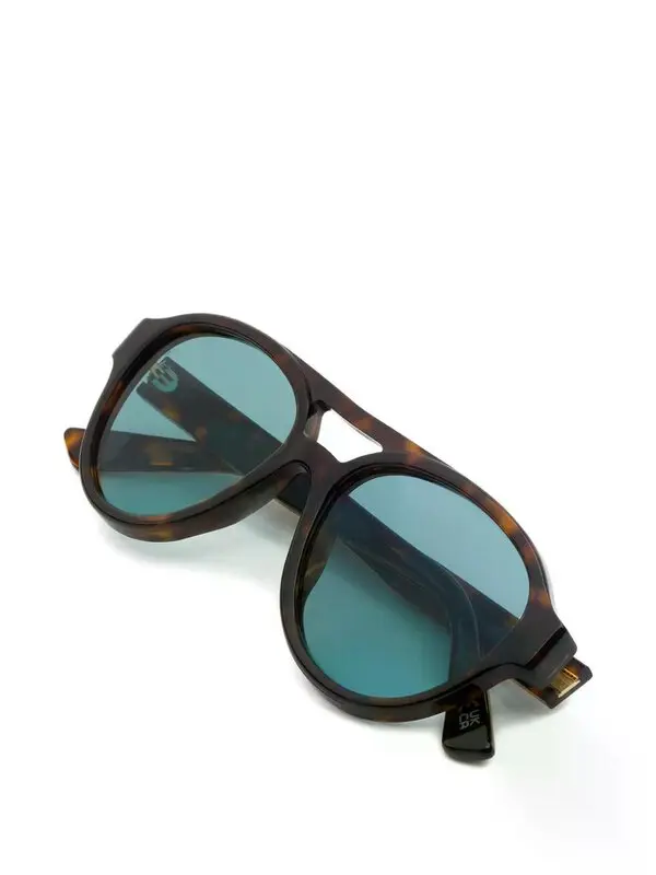 Marni Tortoiseshell-effect Pilot-frame Sunglasses