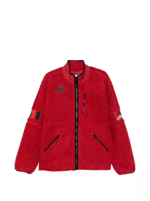 Kappa Logo-embroidered Fleece Jacket