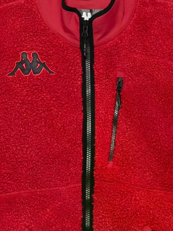 Kappa Logo-embroidered Fleece Jacket