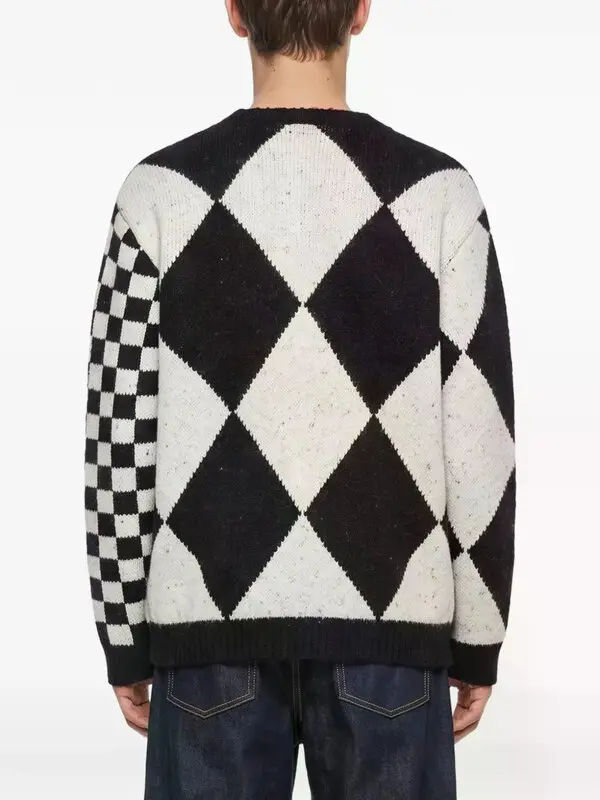 VANS X Pringle Of Scotland Multi-pattern Cardigan
