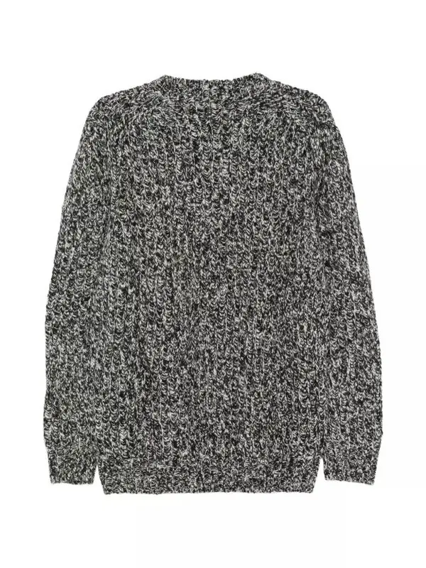DONDUP Marl-knit Crew-neck Sweater